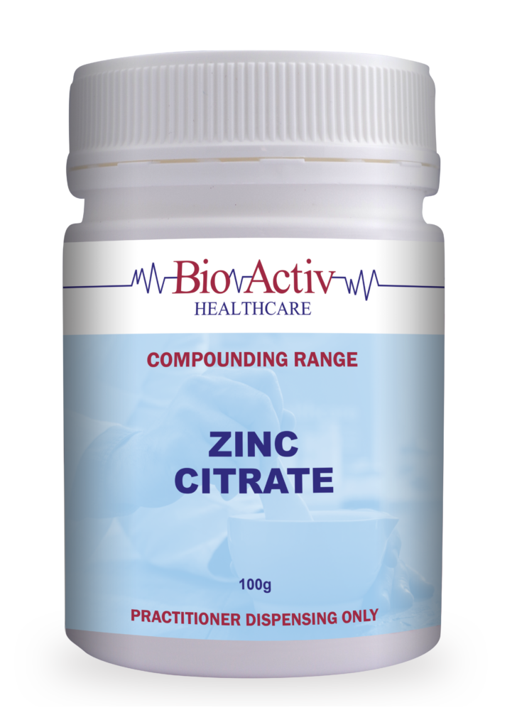 Zinc Citrate - BioActiv Healthcare